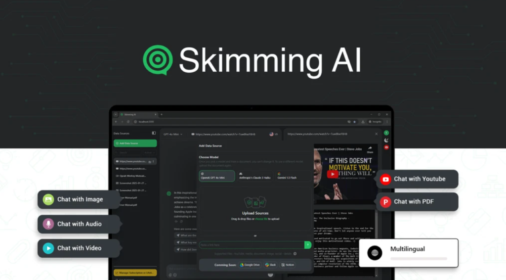 Skimming AI Review | Summarize Content Easily